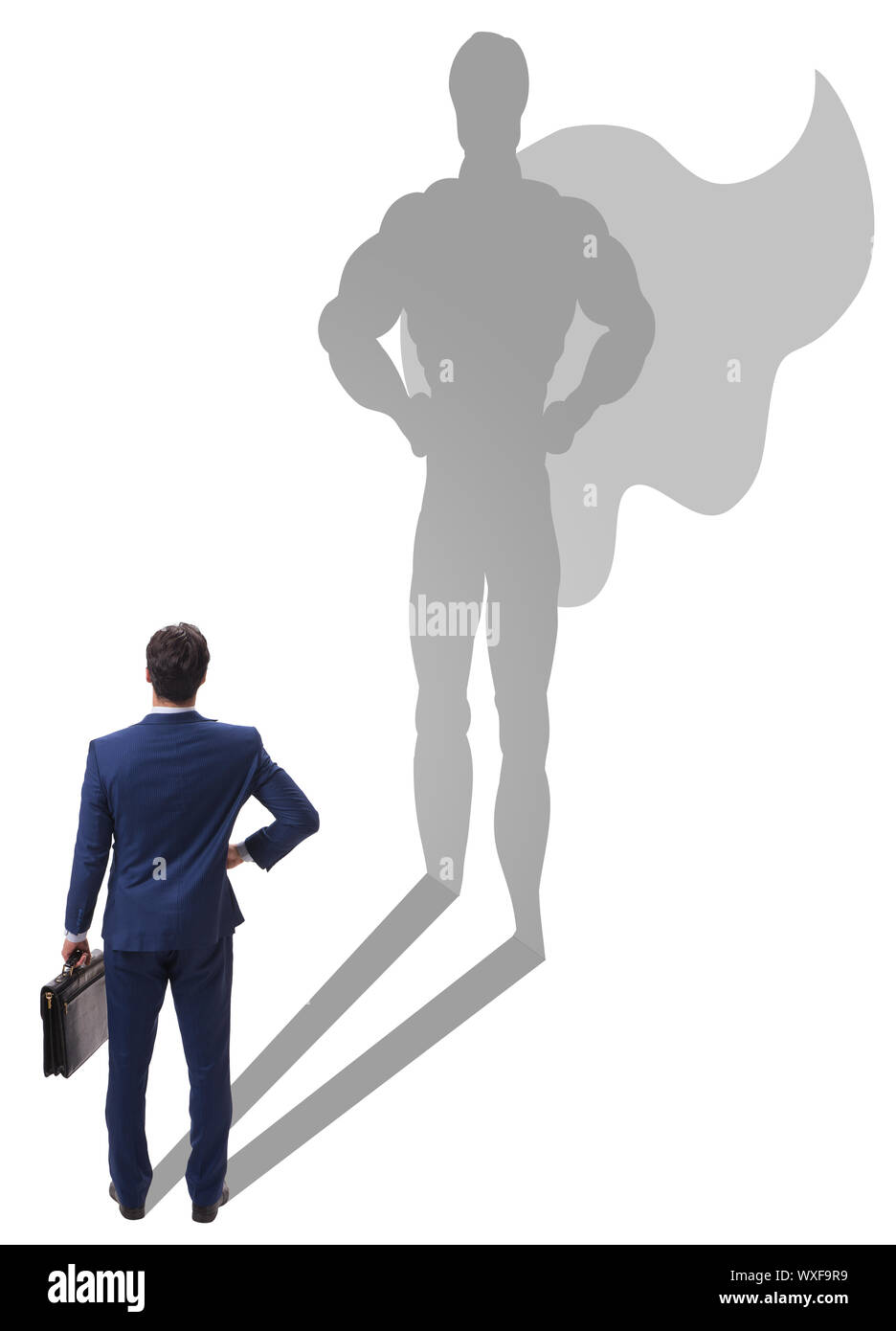 Superman Outline Shadow