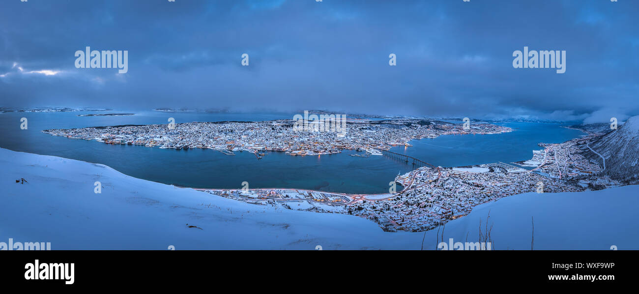 Buildings at the dock in tromso hi-res stock photography and images - Alamy