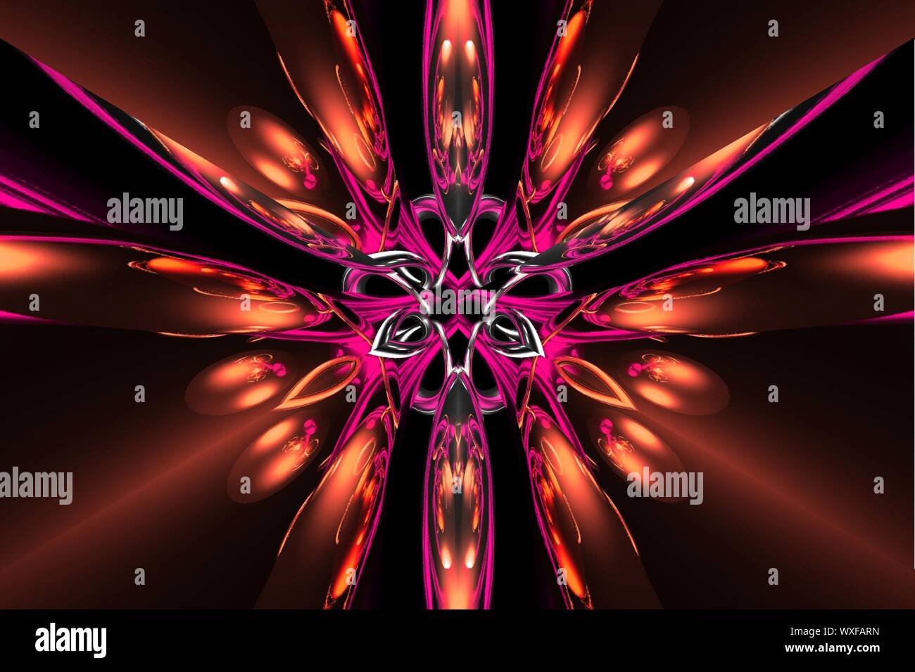 3D Art abstraction light color Stock Photo - Alamy