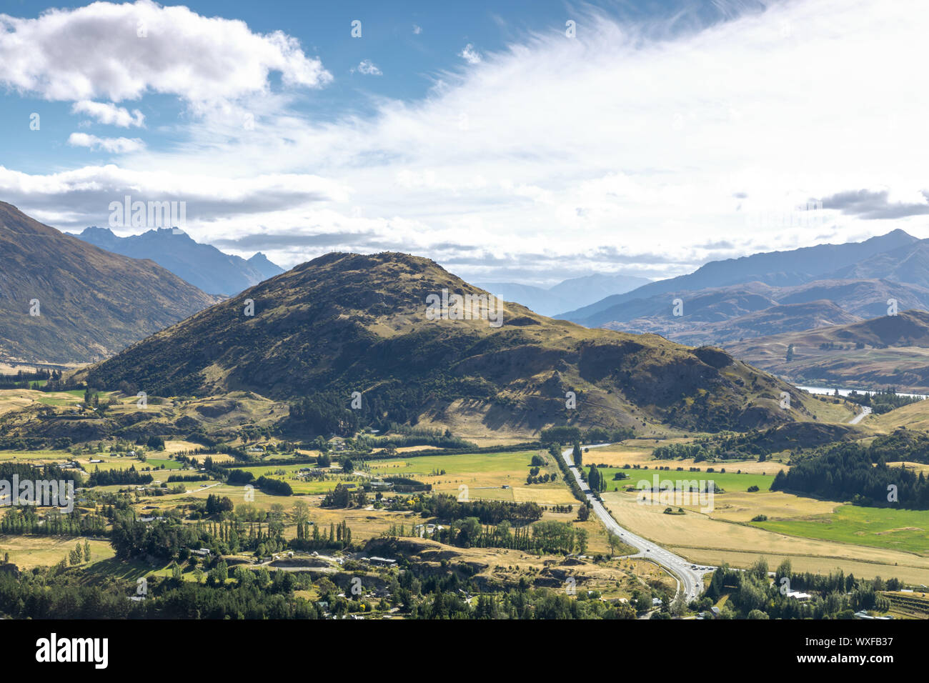 Landscape scenery in south New Zealand Stock Photo - Alamy