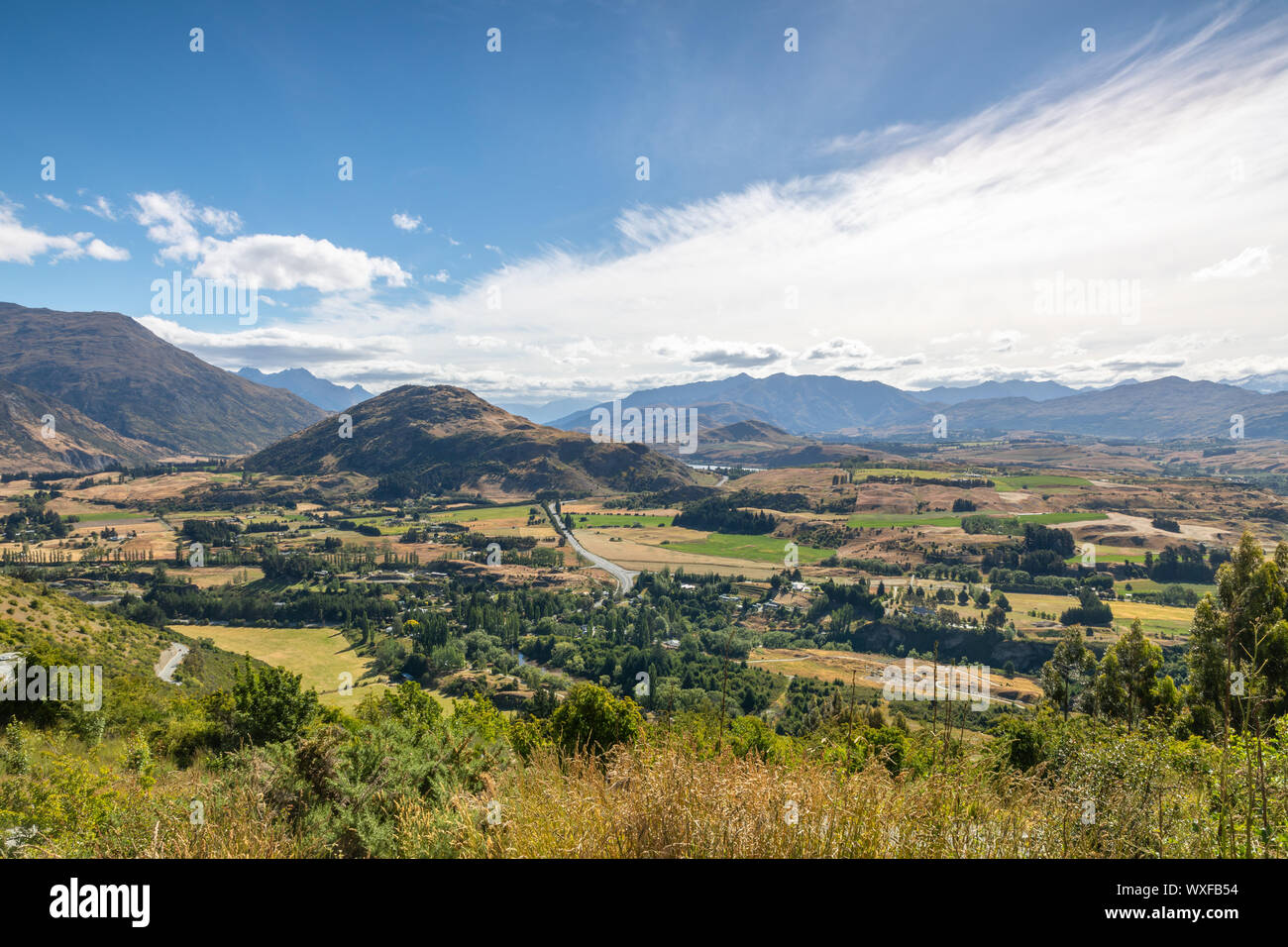 Landscape scenery in south New Zealand Stock Photo - Alamy