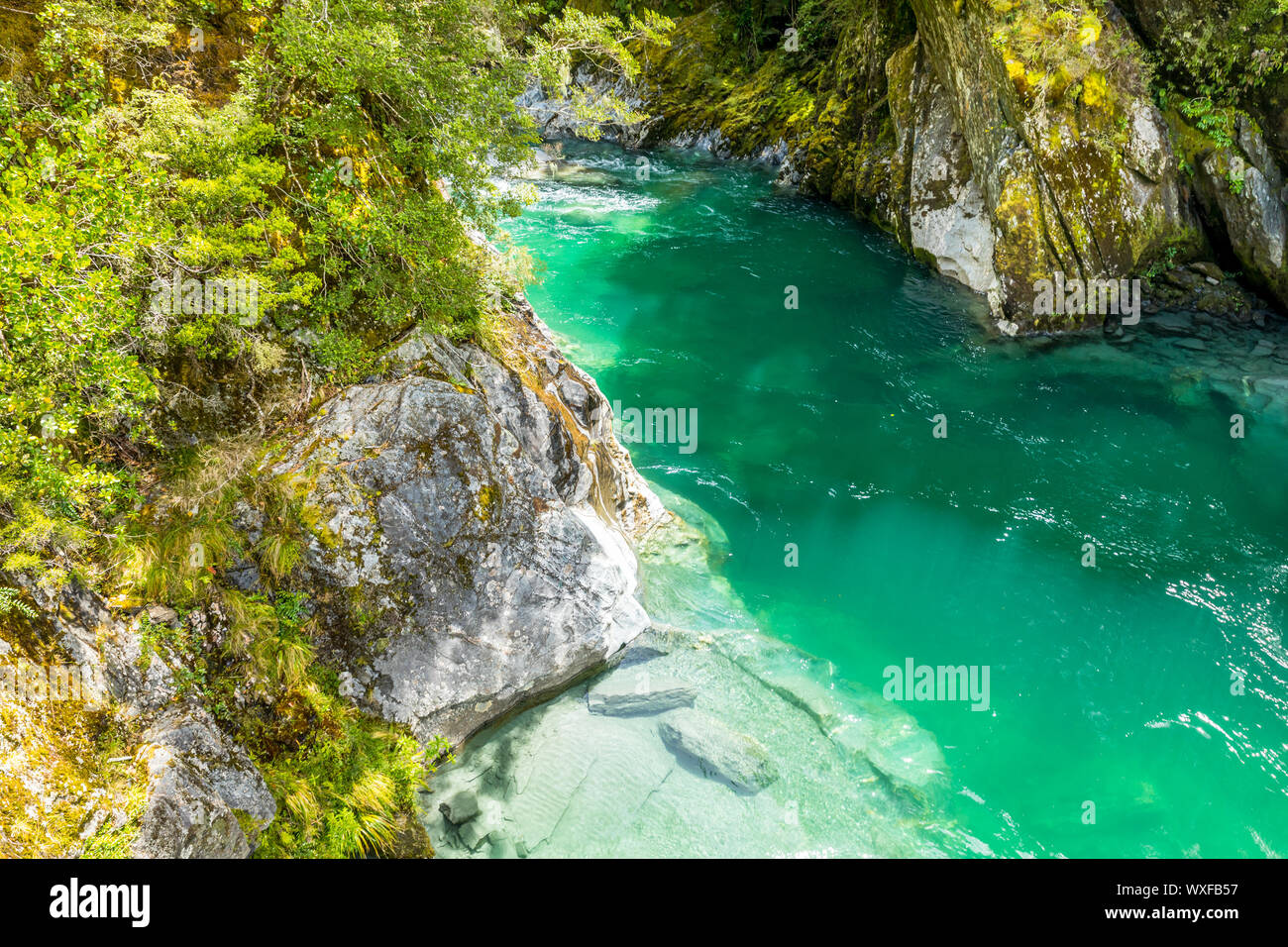 Haast river valley hi-res stock photography and images - Alamy