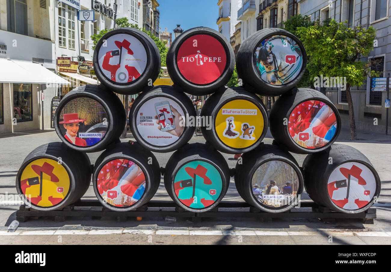 Colorful barrels hi-res stock photography and images - Alamy