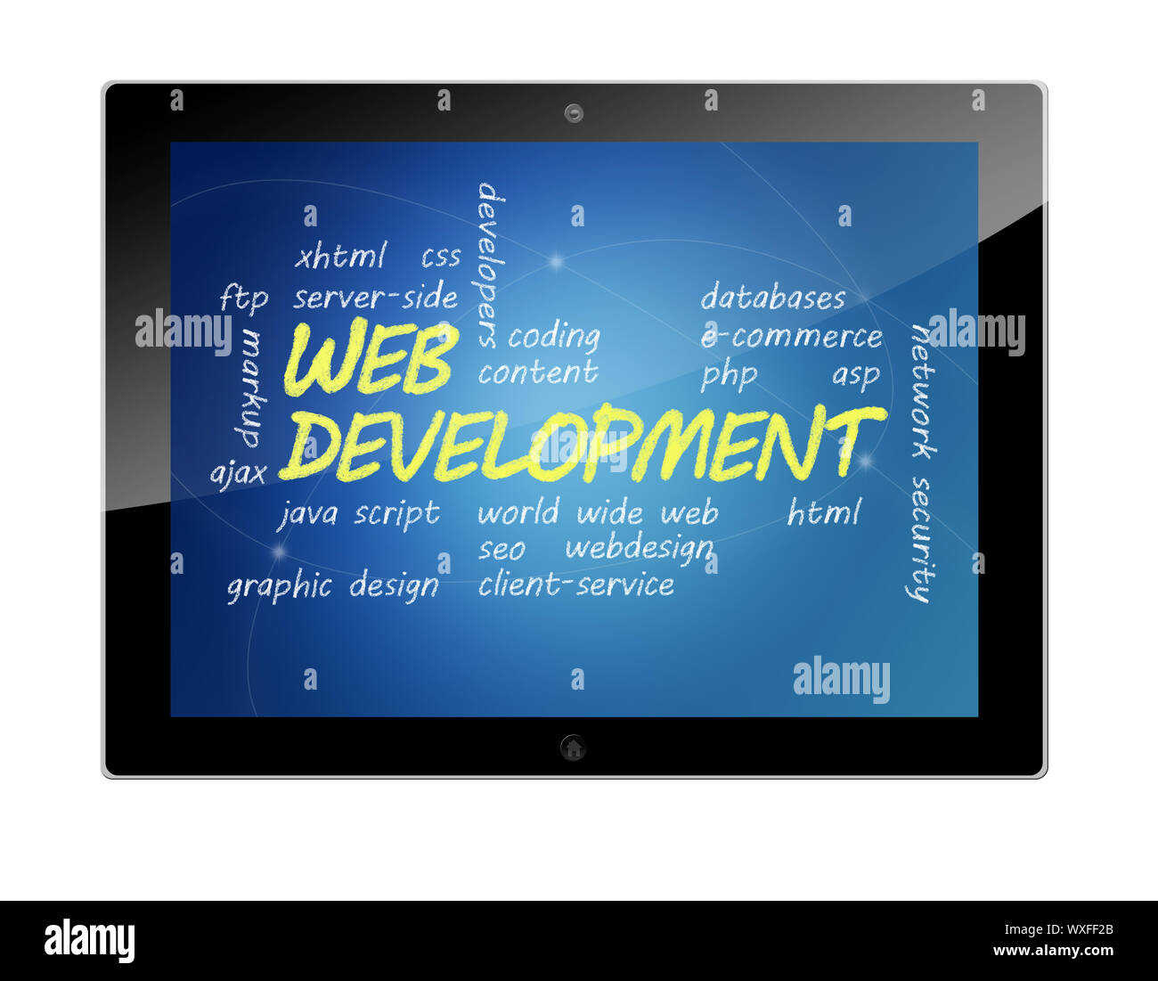 Coding website development content Cut Out Stock Images & Pictures - Alamy