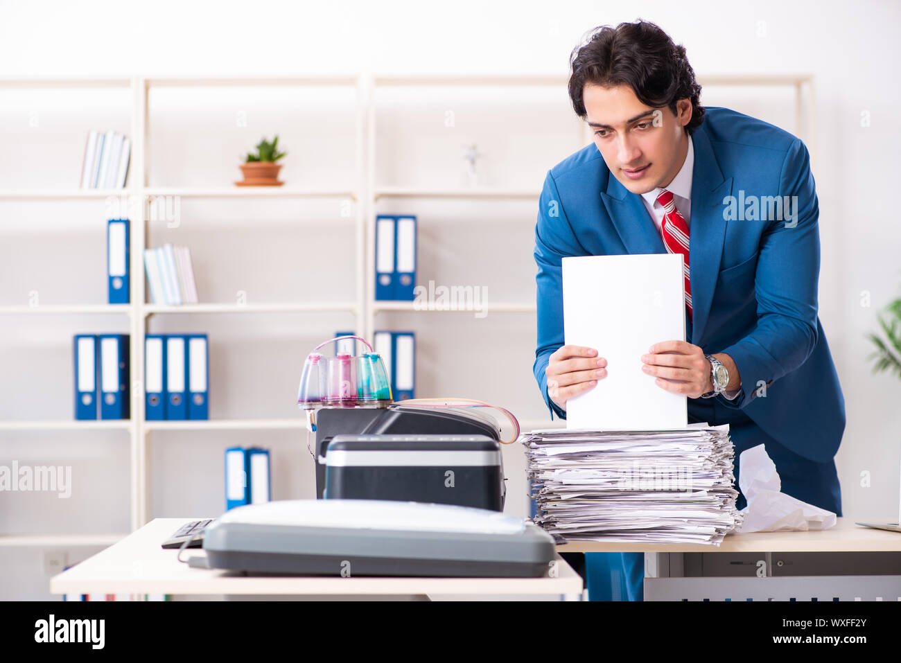Photocopier machine scanning hi-res stock photography and images - Alamy