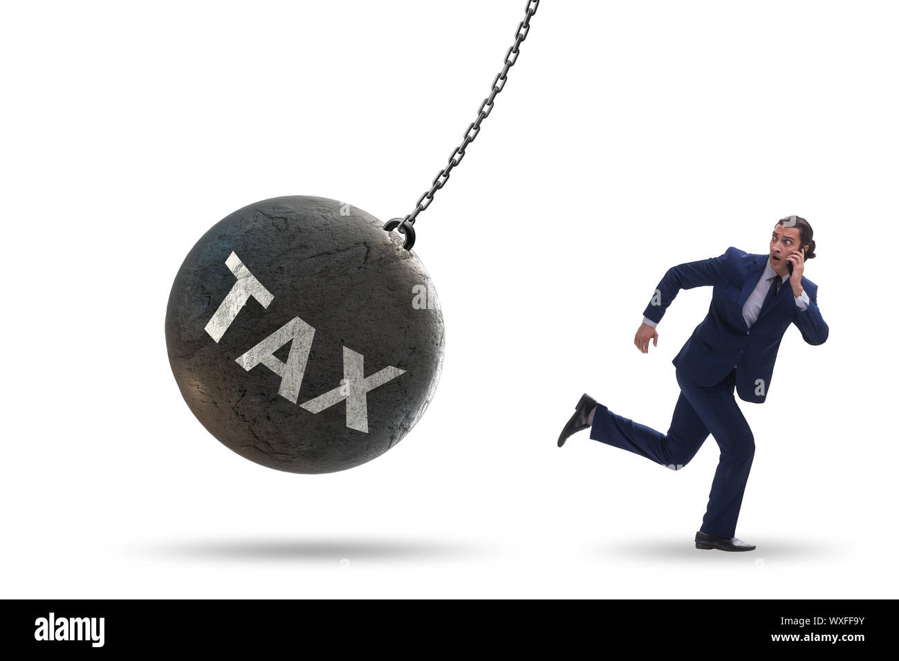 Running scared Cut Out Stock Images & Pictures - Alamy