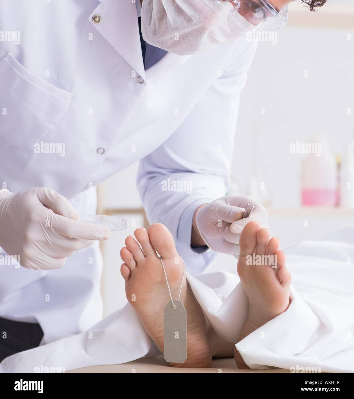 Female crime investigator hi-res stock photography and images - Alamy