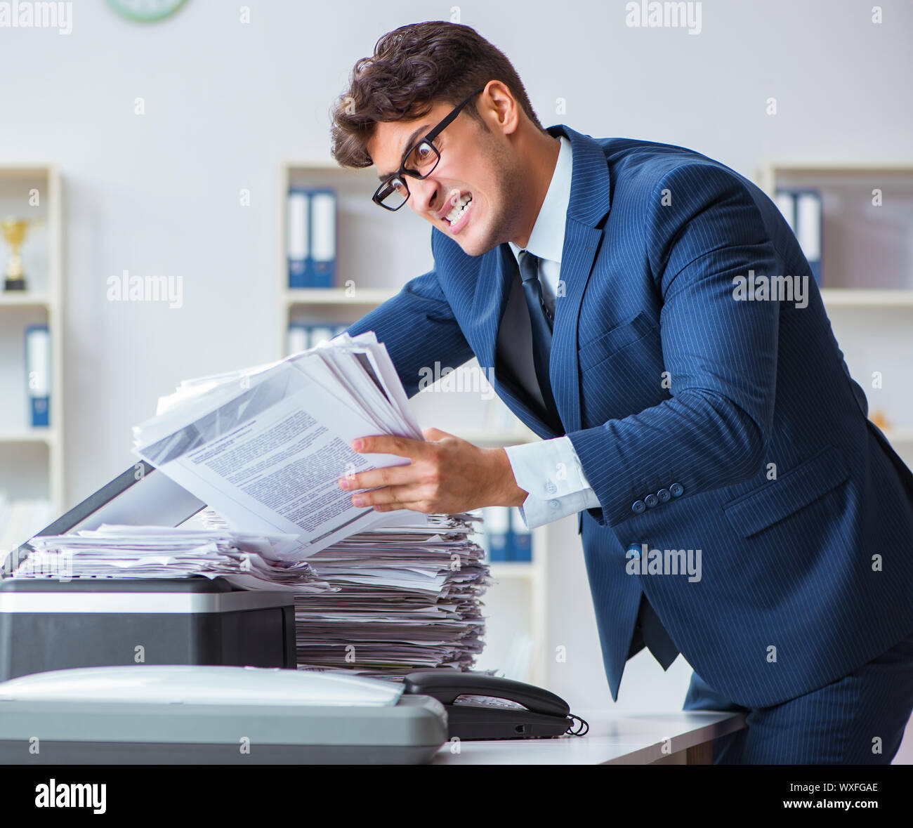 Paperwork copies hi-res stock photography and images - Alamy