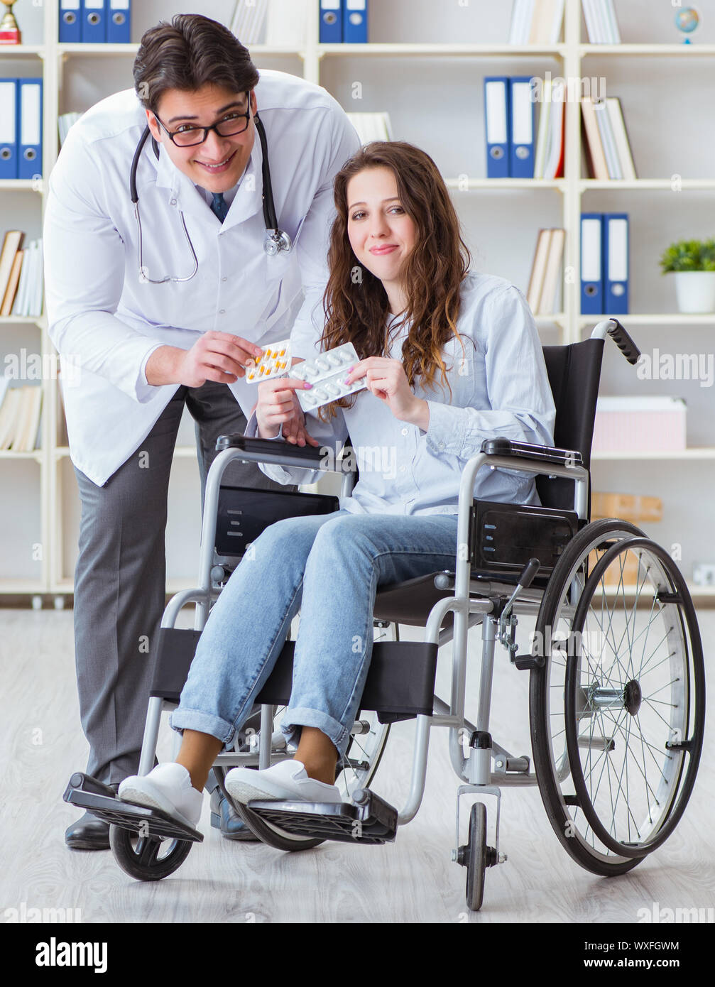 Spinal injury checkup accident hi-res stock photography and images - Alamy