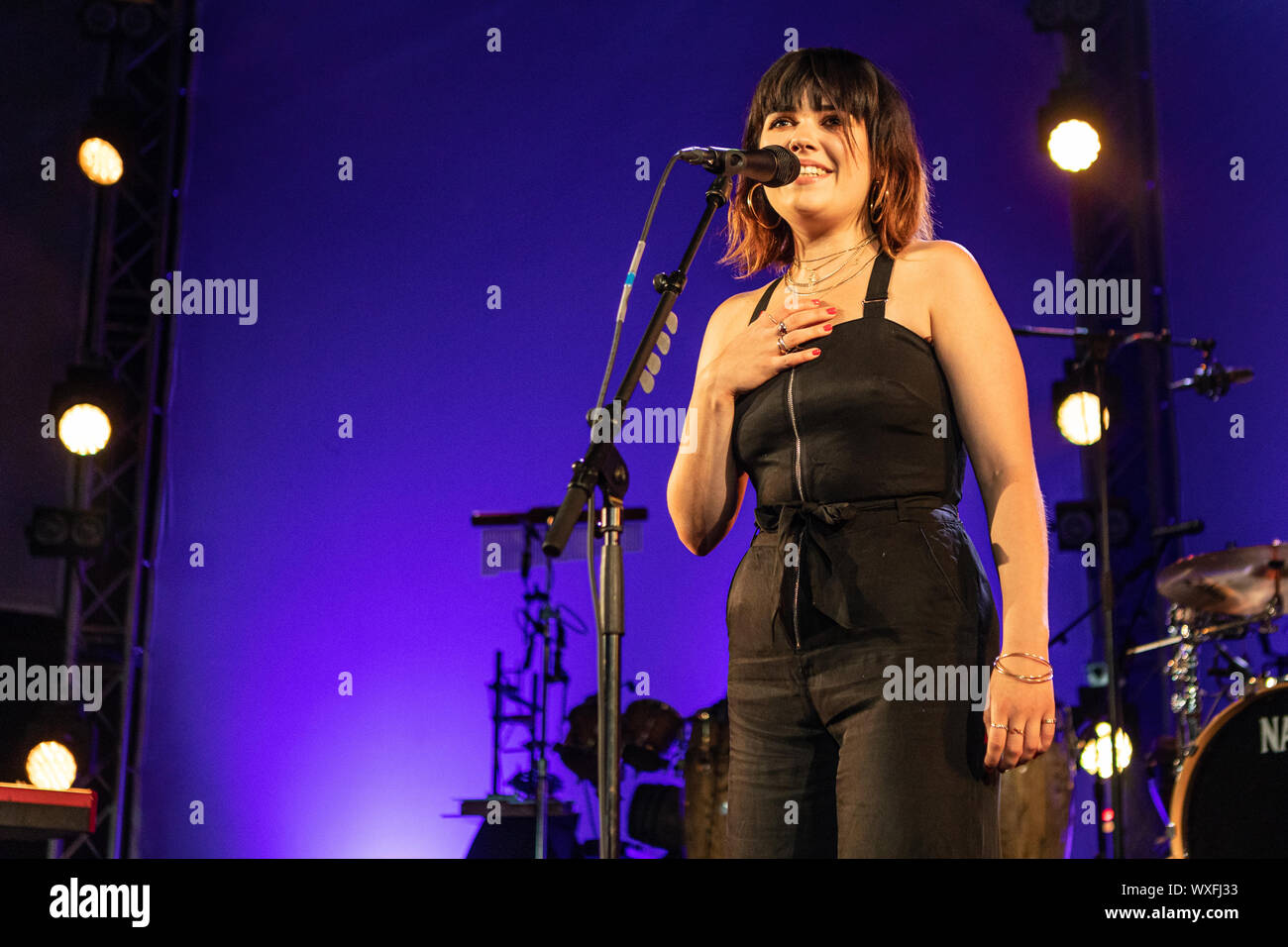 Woman lily hi-res stock photography and images - Alamy