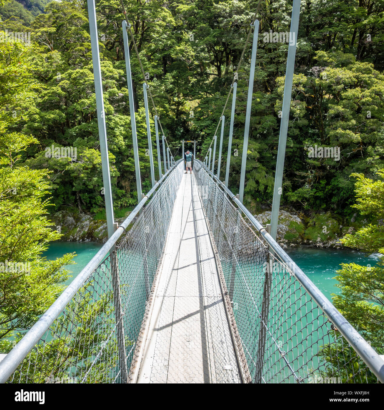 Haast river bridge hi-res stock photography and images - Alamy