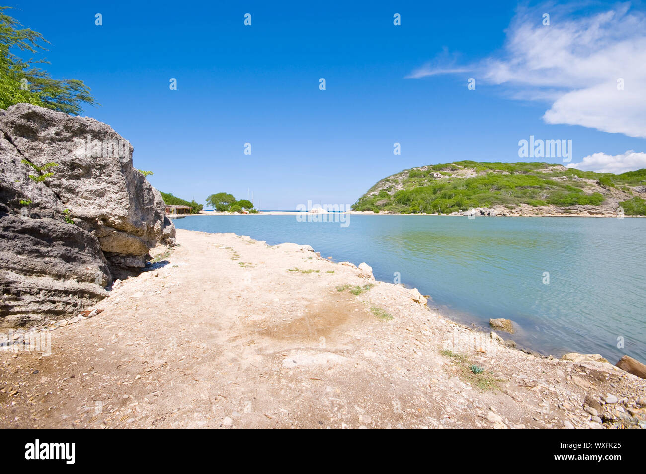 Lagoon in caribbean ocean view hi-res stock photography and images - Alamy