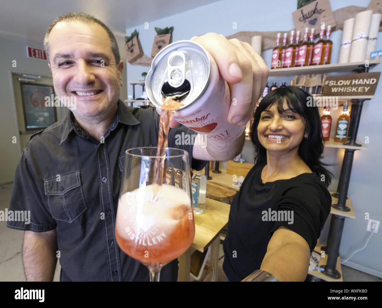 Los Angeles, California, USA. 20th Aug, 2019. Melkon Khosrovian and ...