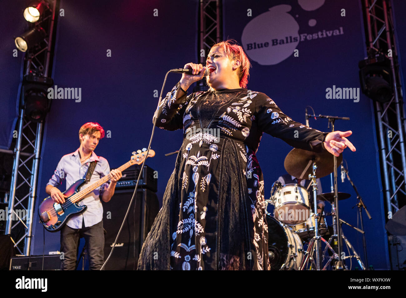 Hannah Williams and The Affirmations Stock Photo - Alamy