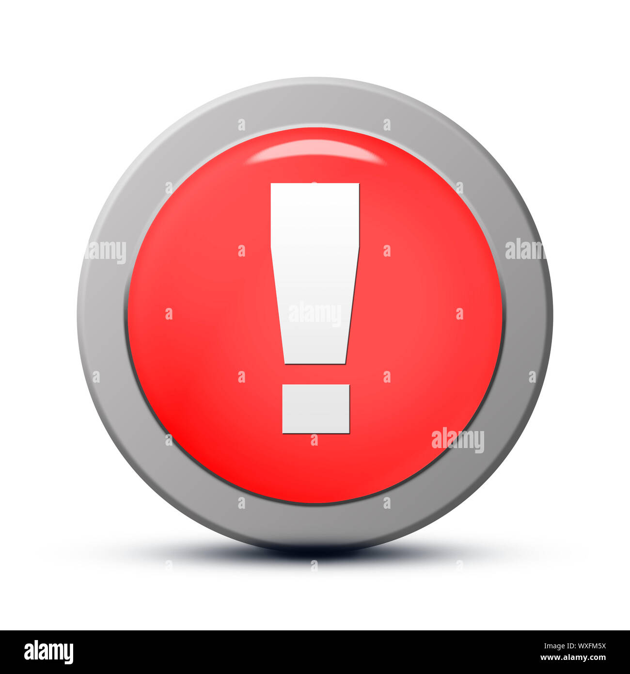 Icon series : red round Info button Stock Photo - Alamy