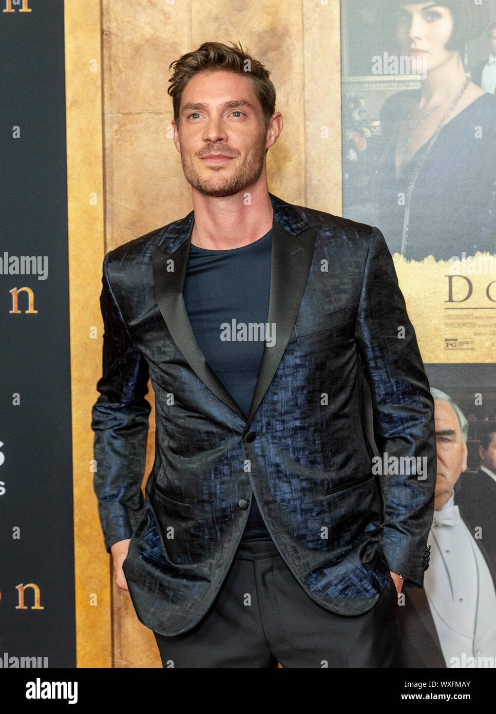 New York, NY - September 16, 2019: Max Brown attends the "Downton Abbey ...