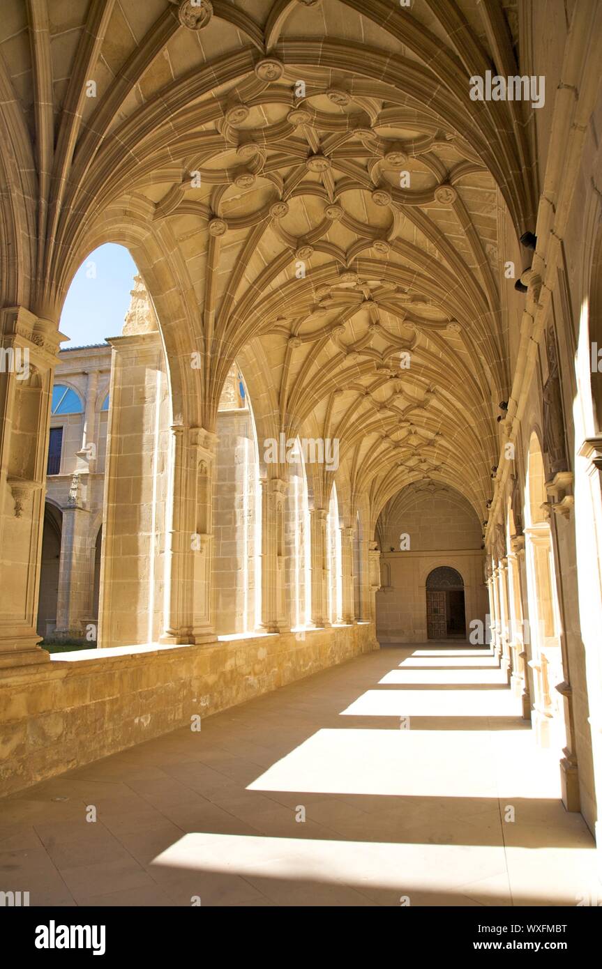 Yuso monastery cloister hi-res stock photography and images - Alamy