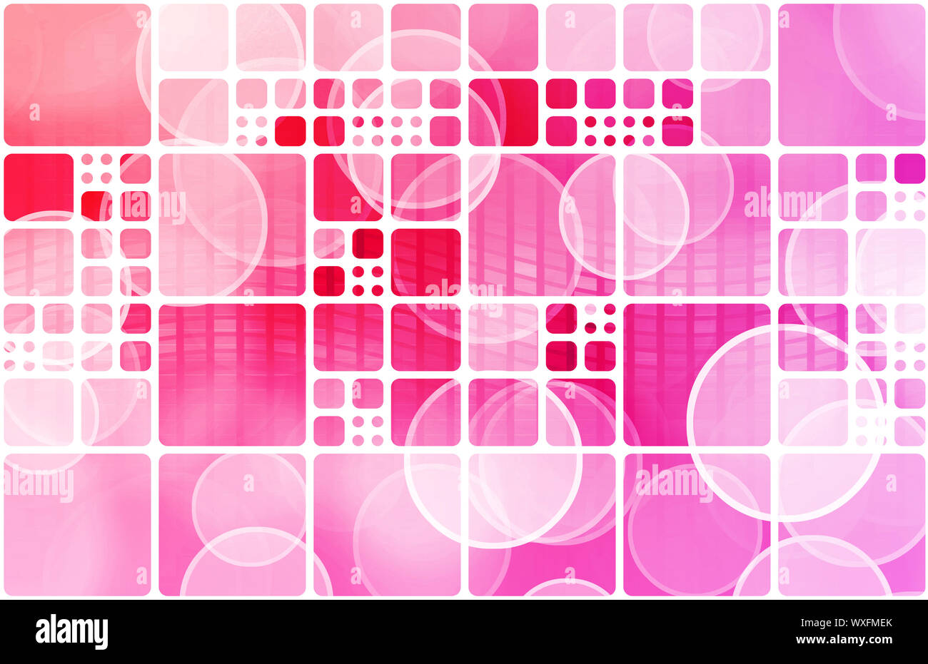 Digital Science with Virtual Technology in Art Stock Photo - Alamy