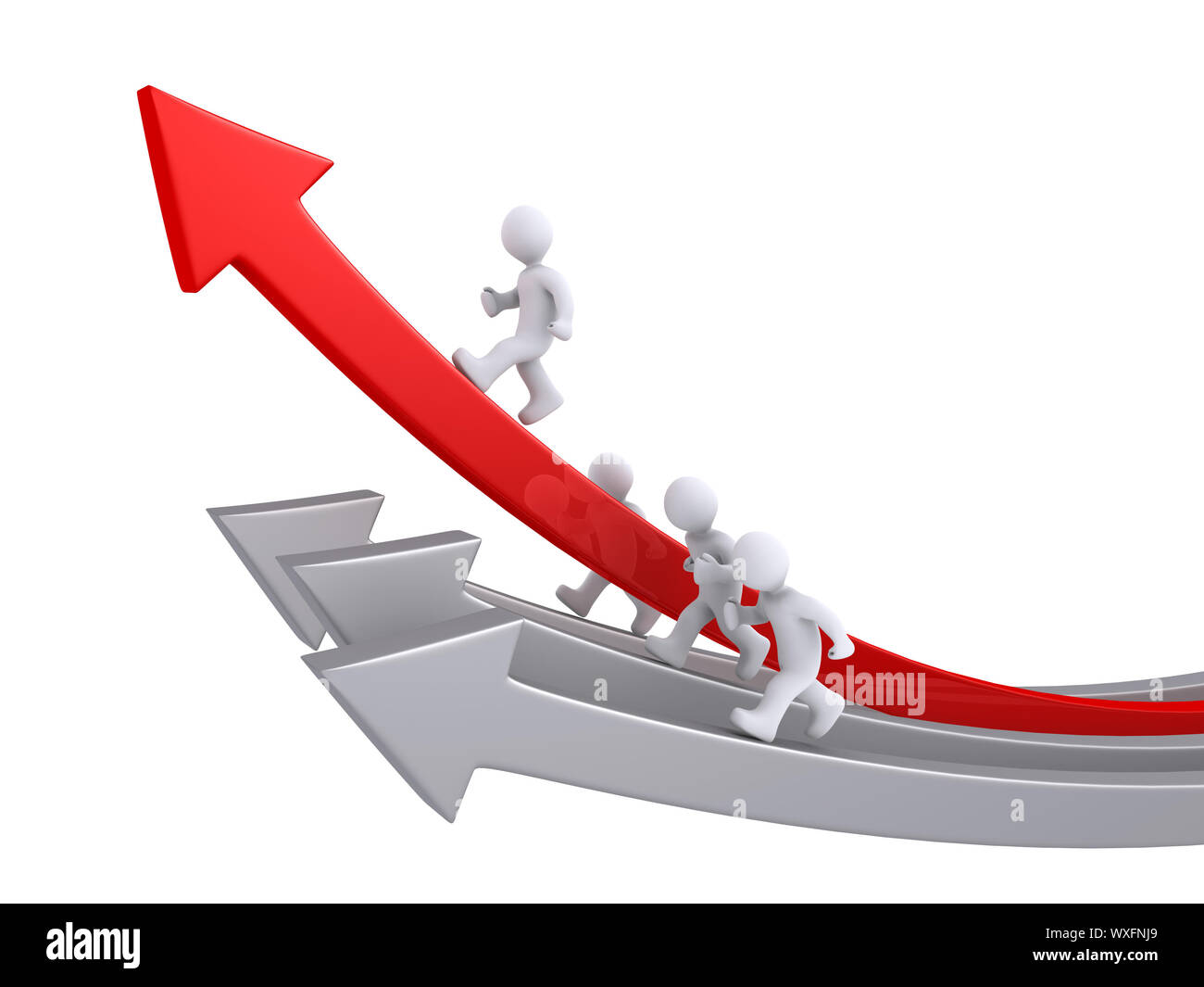 Group of arrows one way hi-res stock photography and images - Alamy