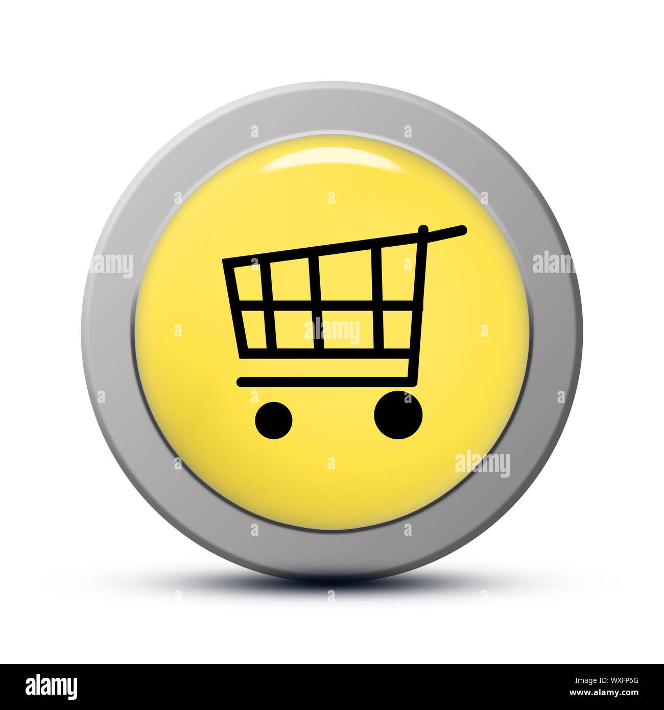 Round add button hi-res stock photography and images - Alamy