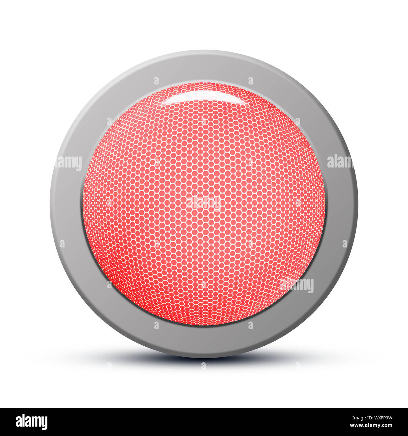 Red crystal emblem hi-res stock photography and images - Alamy