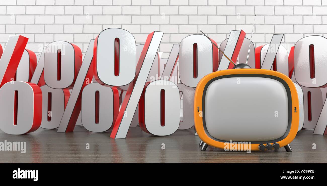 Tv offer advertisement hi-res stock photography and images - Alamy