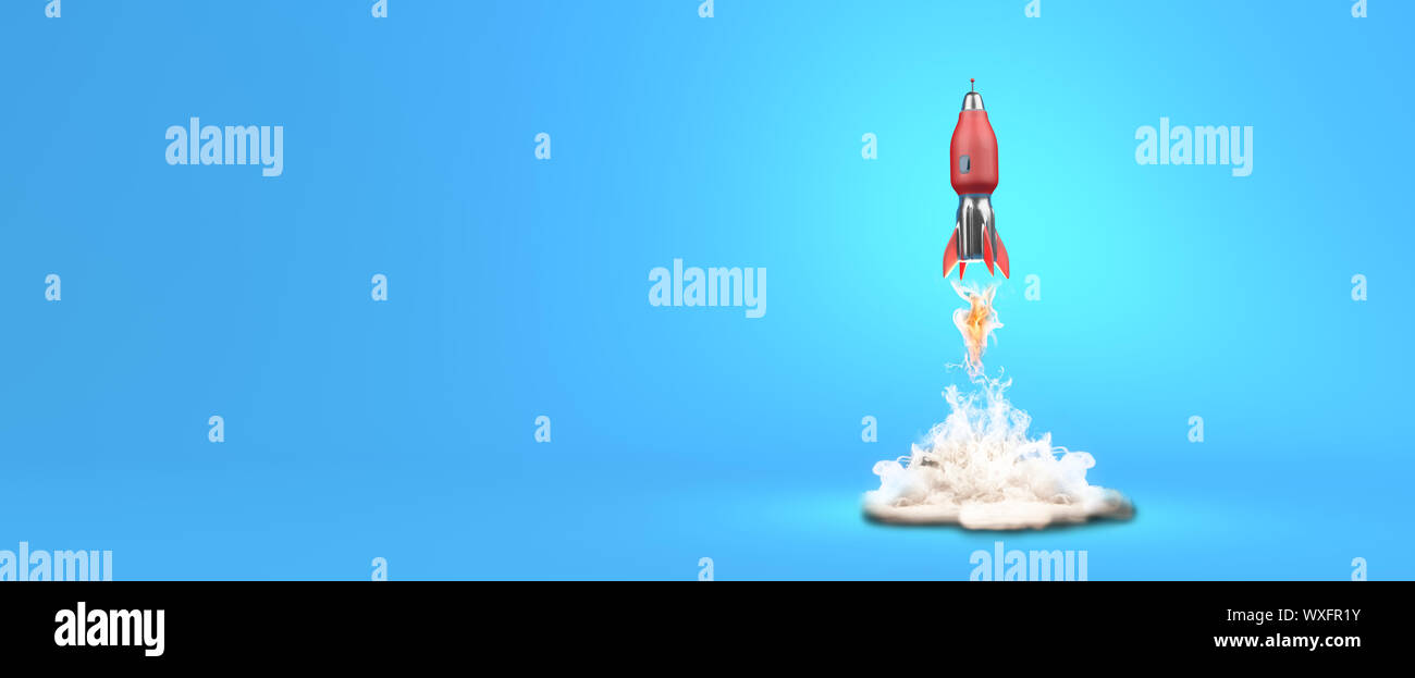 Skyrocket rocket hi-res stock photography and images - Alamy