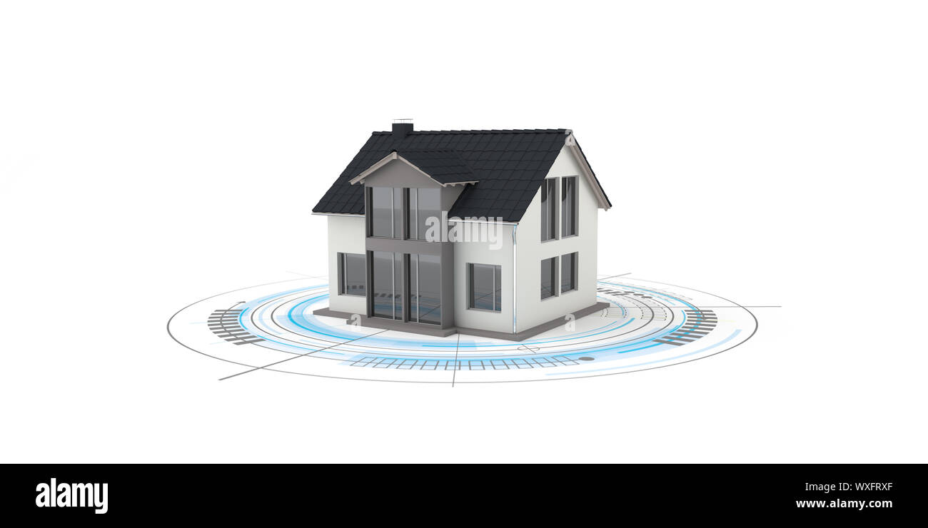 House Building Developing Stock Photo - Alamy