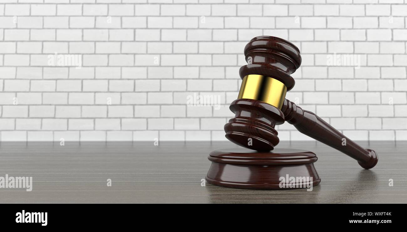 Auctioneers gavel illustration hi-res stock photography and images - Alamy