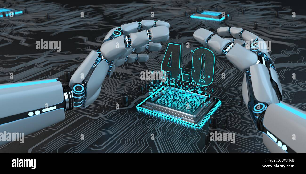Robotic processor hi-res stock photography and images - Alamy