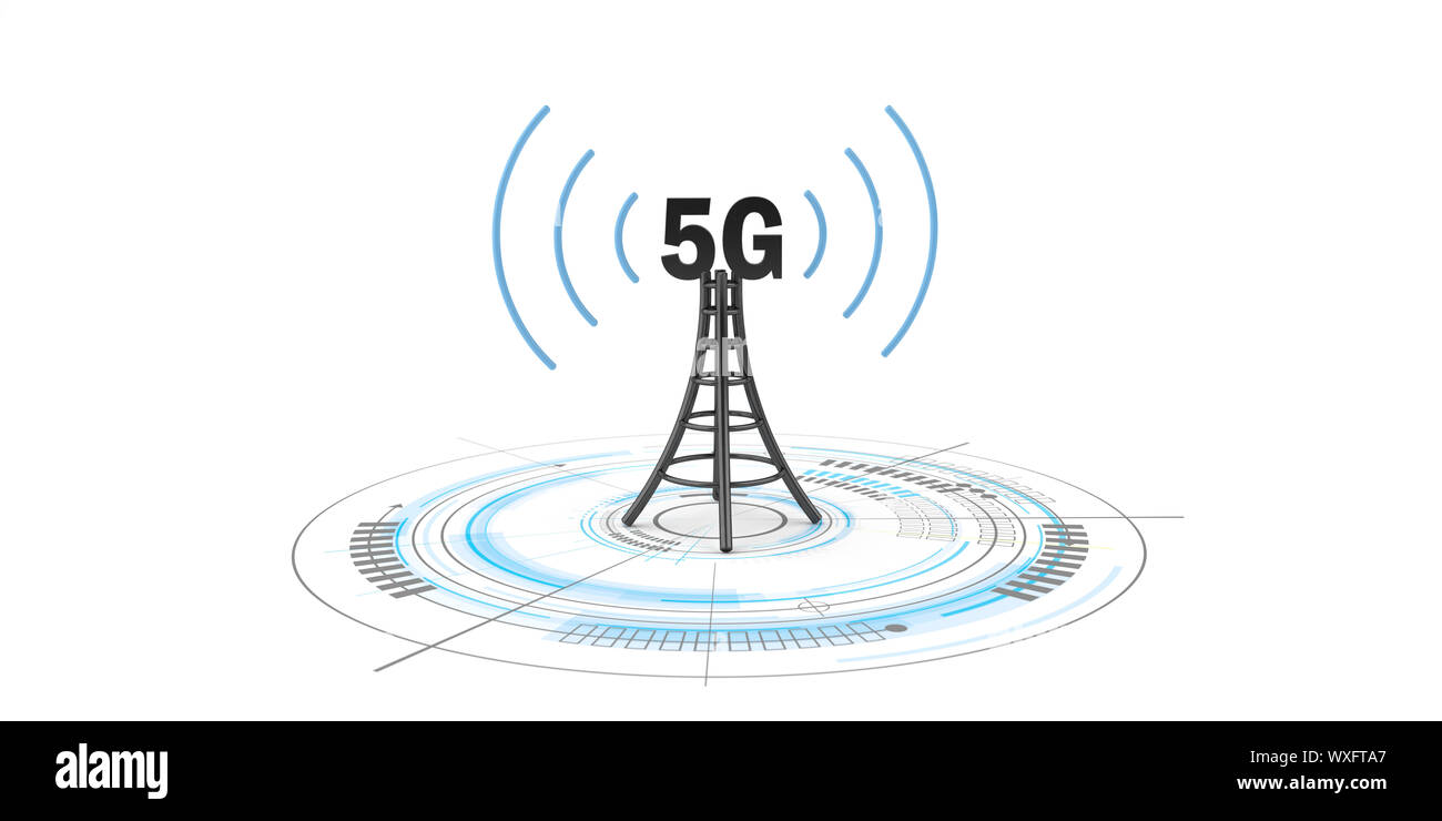 5G Technology Antenna Stock Photo - Alamy