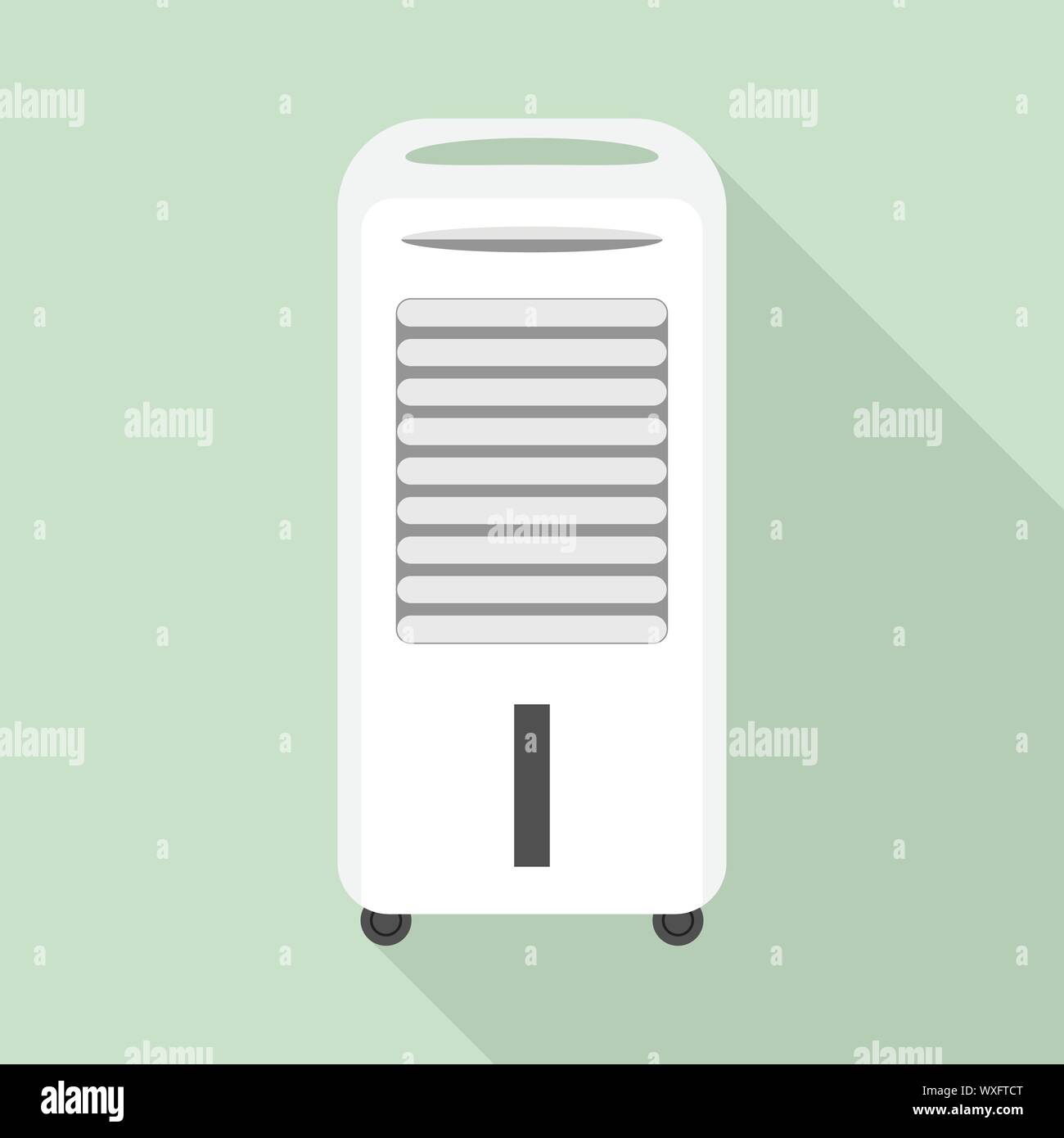 Room conditioning icon. Flat illustration of room conditioning vector ...