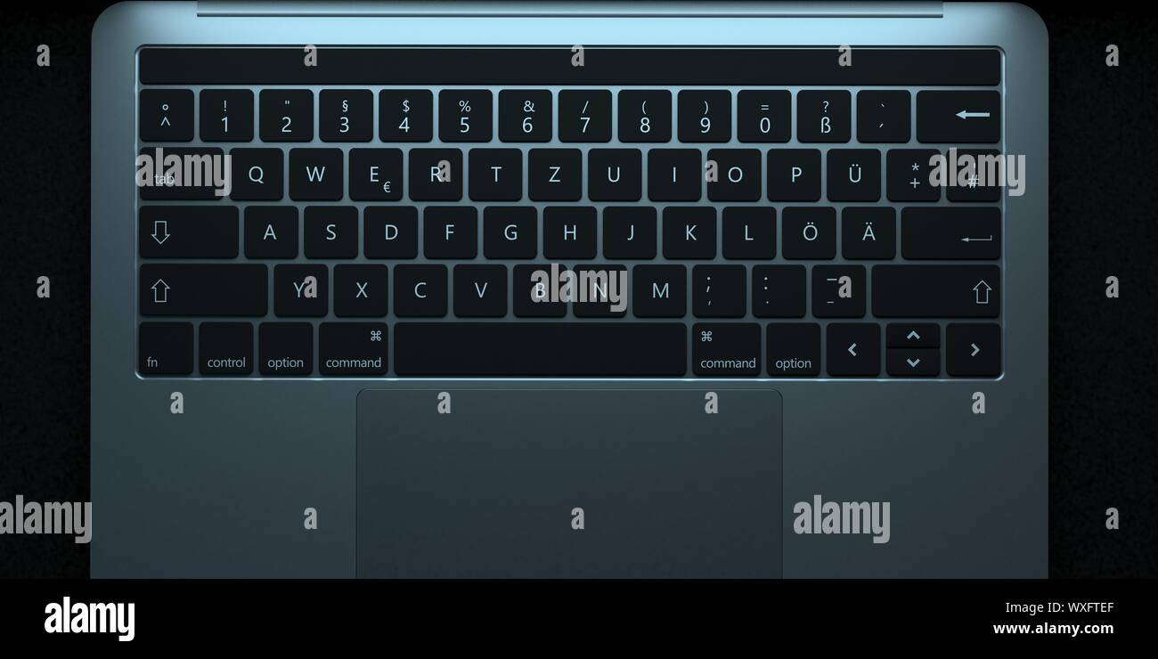 3d illustration computer keyboard hi-res stock photography and images ...