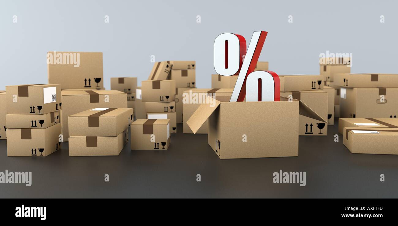 Shipping cartons hi-res stock photography and images - Alamy