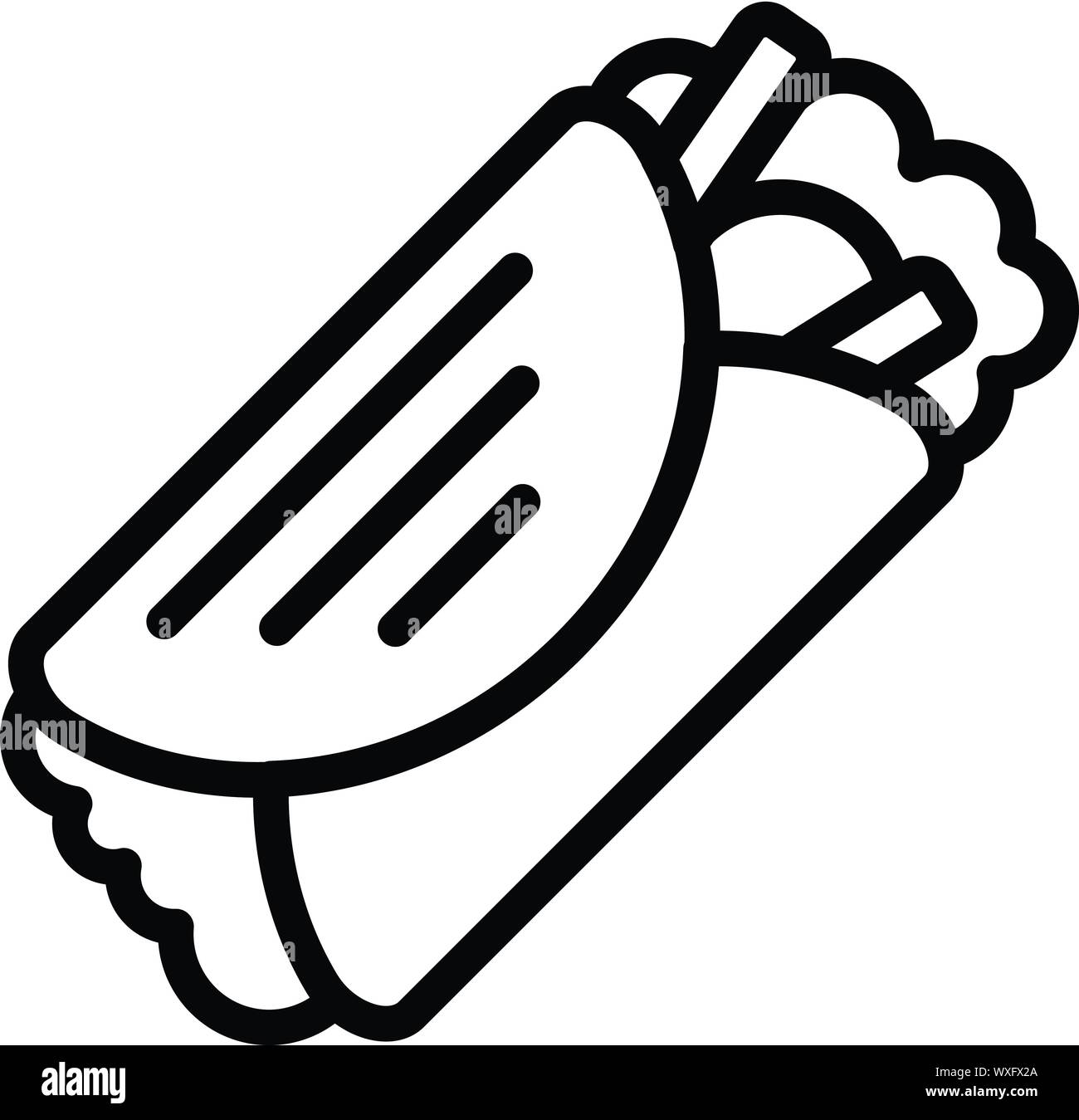 Shish Kebab Black and White Stock Photos & Images - Alamy