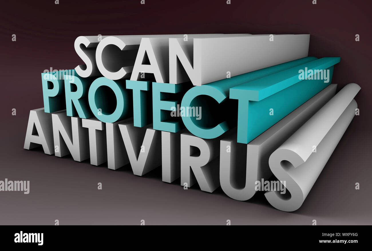 Antivirus to Protect and Scan Your PC System Stock Photo - Alamy