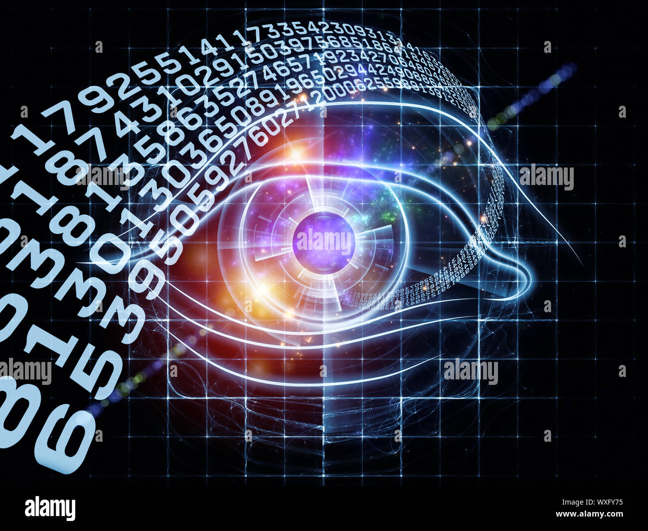 Backdrop on the subject of modern technologies, mechanical progress ...