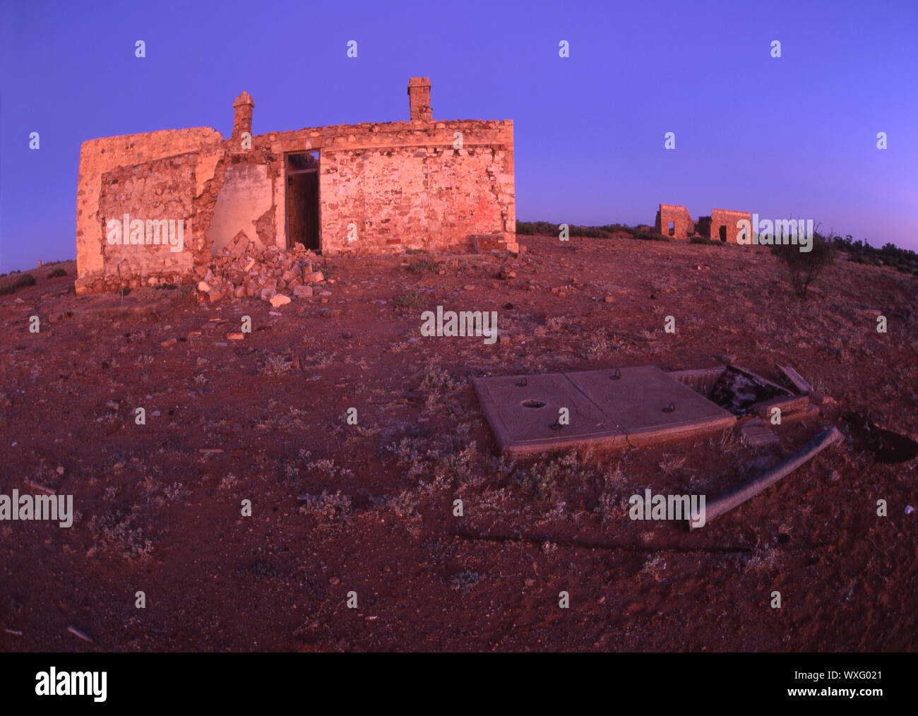 RUINS IN THE OLD GHOST TOWN OF FARINA, SOUTH AUSTRALIA Stock Photo - Alamy