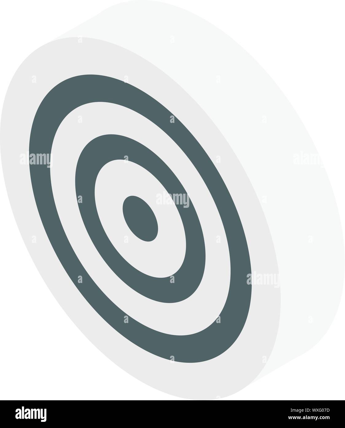 Business target icon. Isometric of business target vector icon for web ...