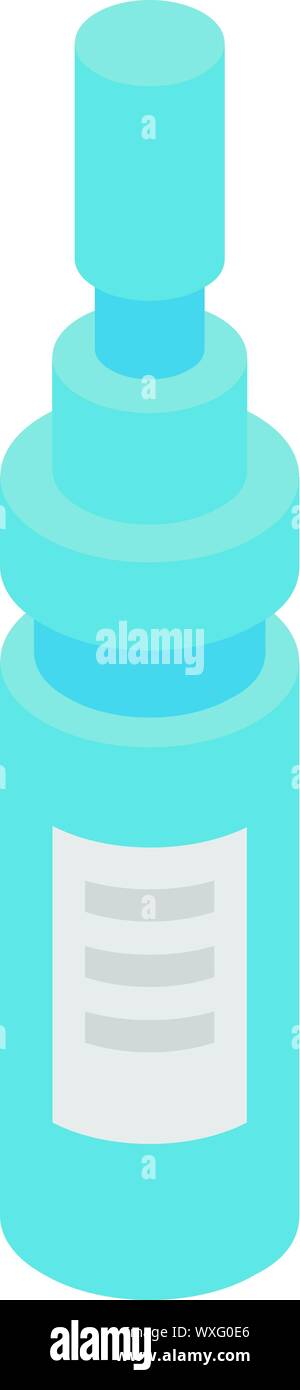 Cold medicine icon. Isometric of cold medicine vector icon for web ...