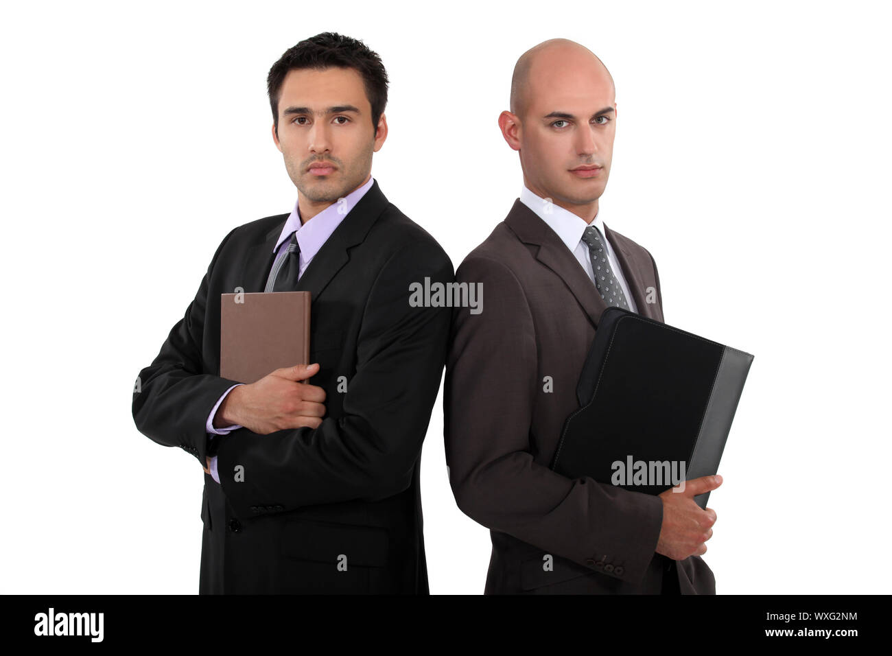 Two smart businessmen Stock Photo - Alamy