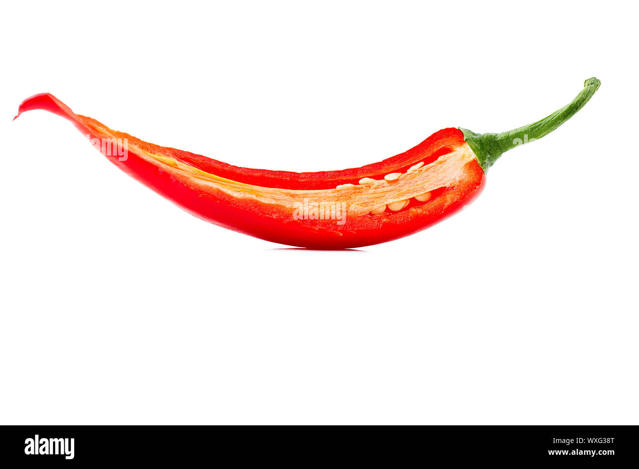 Chilli cut open hi-res stock photography and images - Alamy