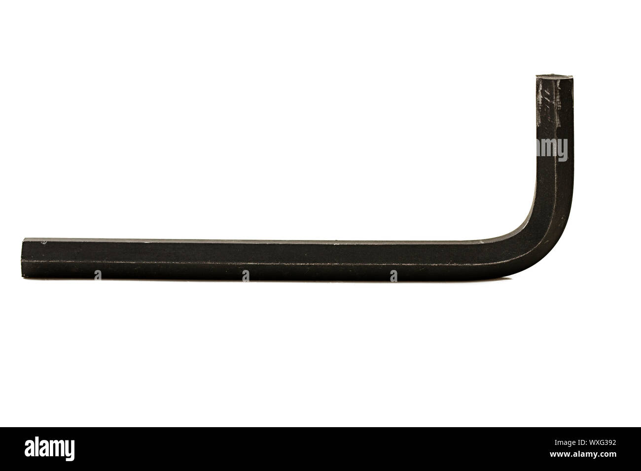 one allen key isolated on white background Stock Photo - Alamy