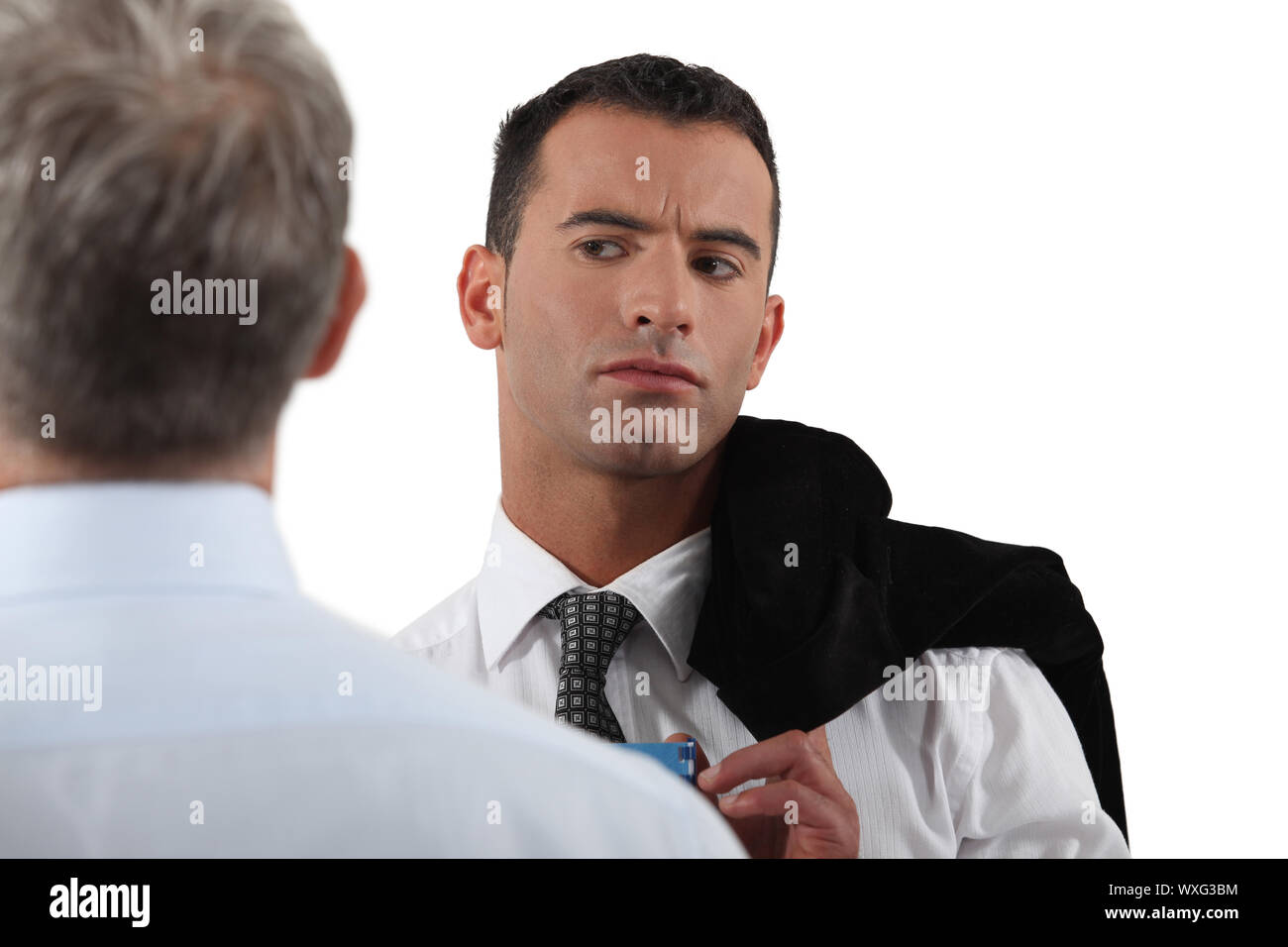 Apprehensive colleague hi-res stock photography and images - Alamy
