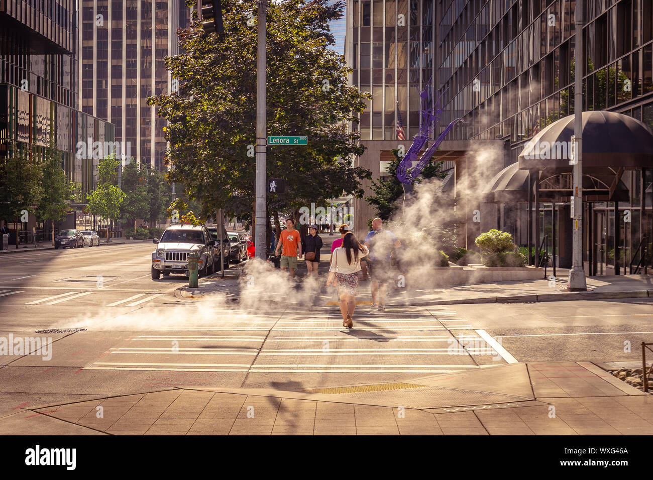 Seattle underground city hi-res stock photography and images - Alamy