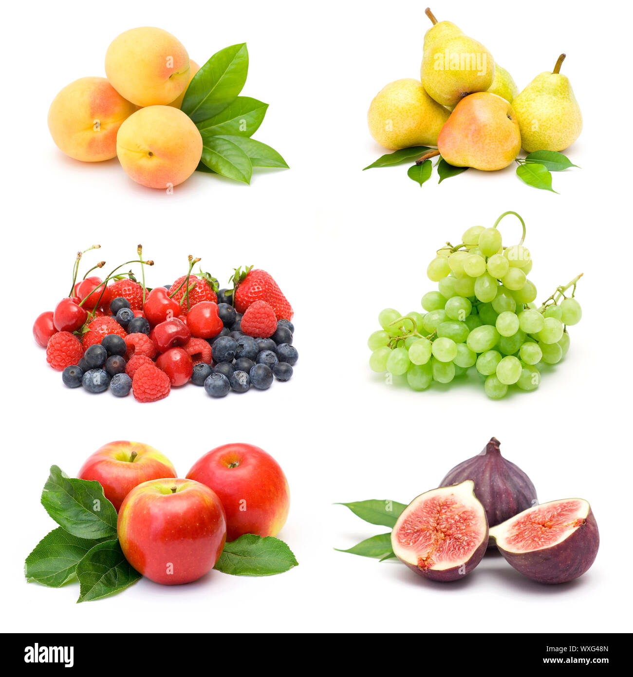 collection of fresh fruits Stock Photo - Alamy