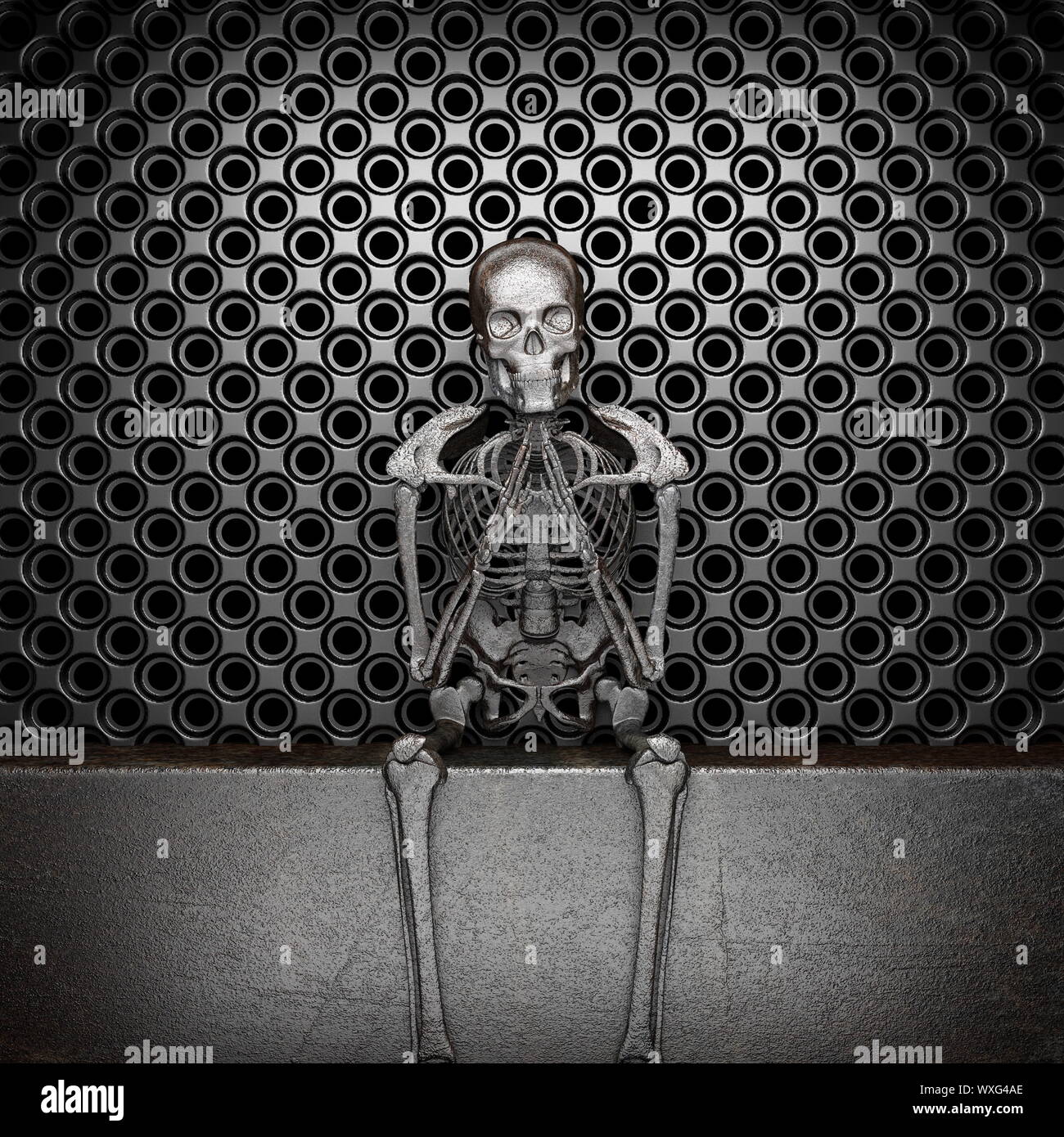 Light alloy skeleton hi-res stock photography and images - Alamy