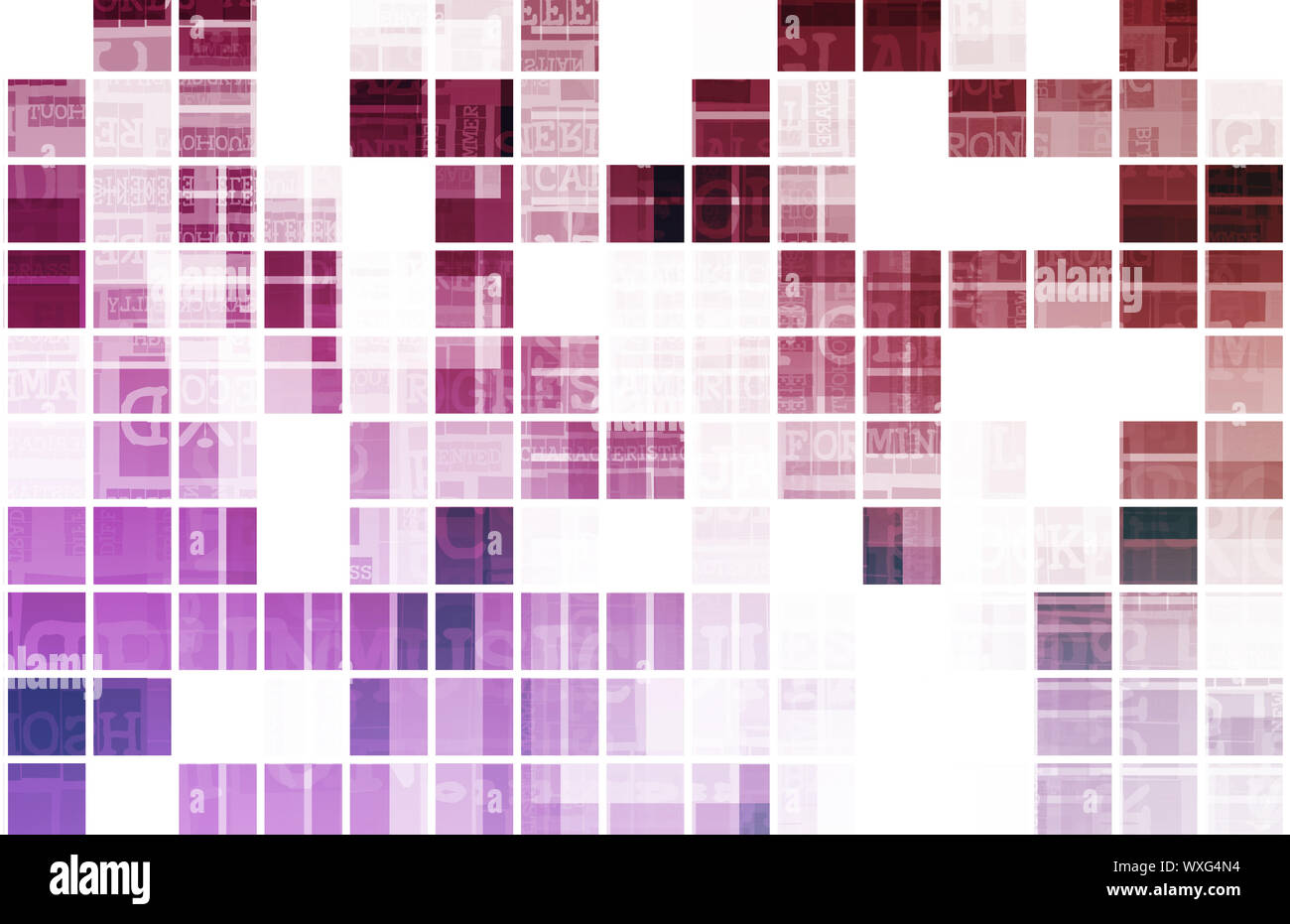 Purple Background Modern Data as a Art Stock Photo - Alamy