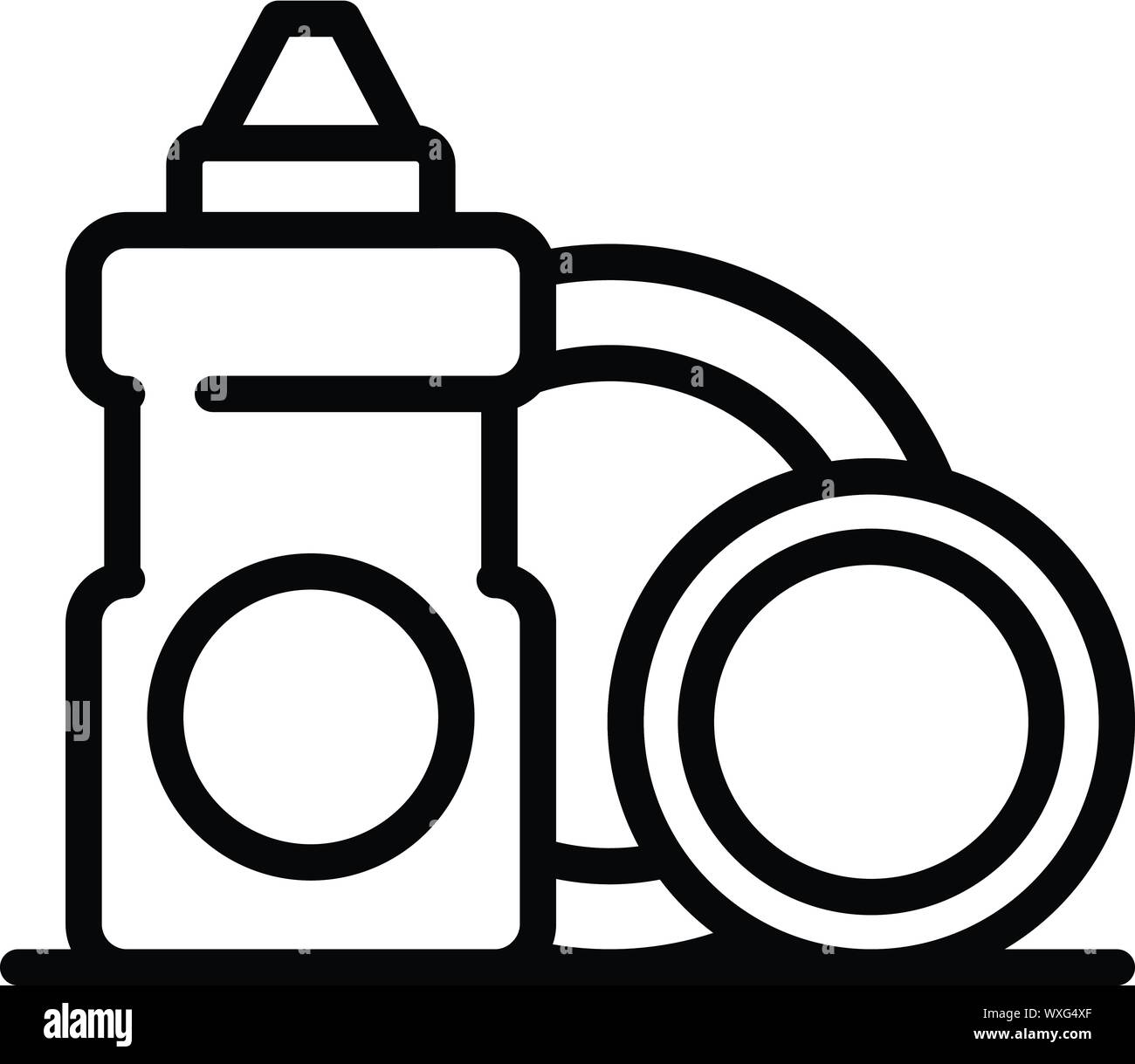 Cleaning plates icon. Outline cleaning plates vector icon for web ...