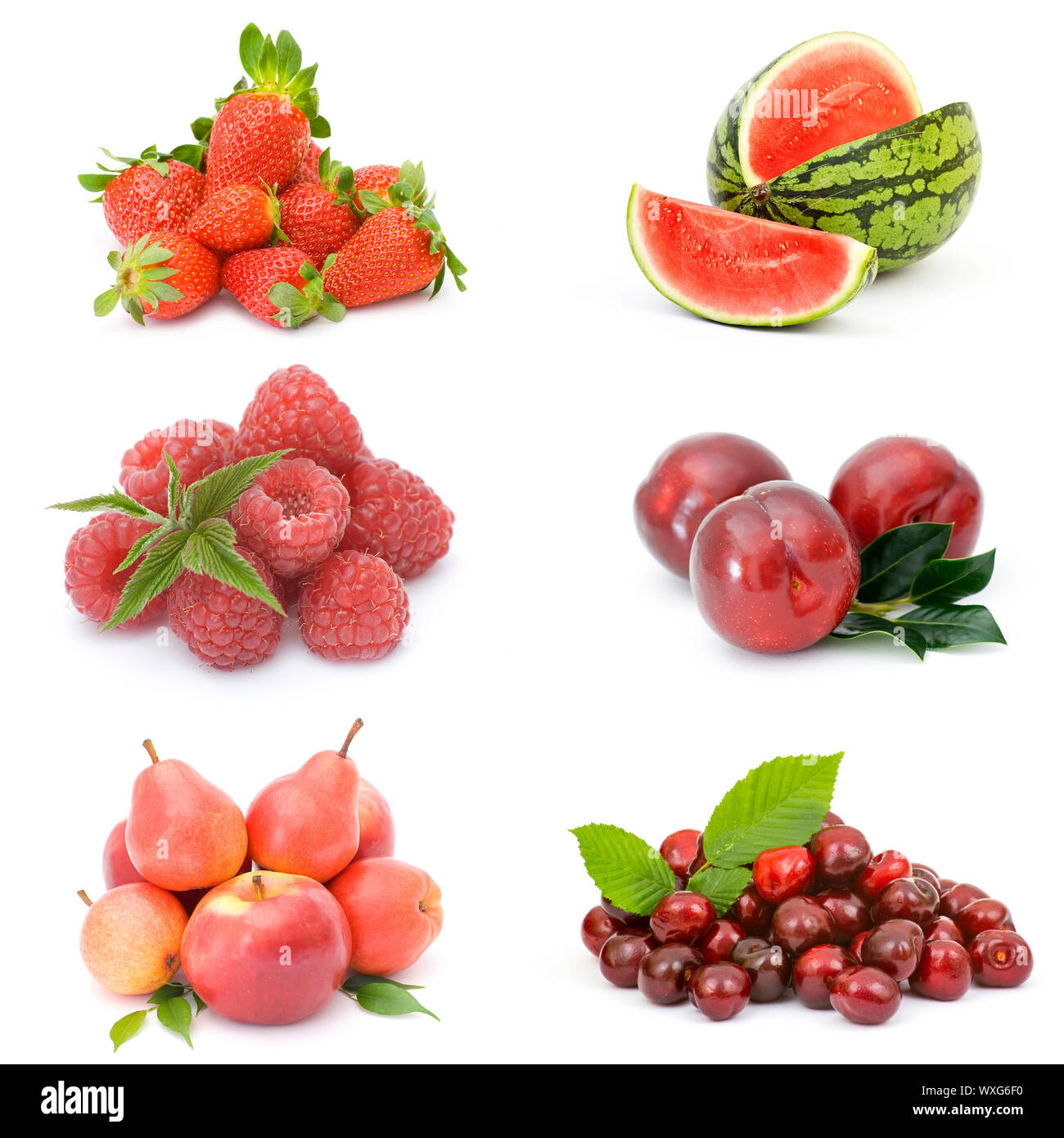 collection of fresh fruits Stock Photo - Alamy